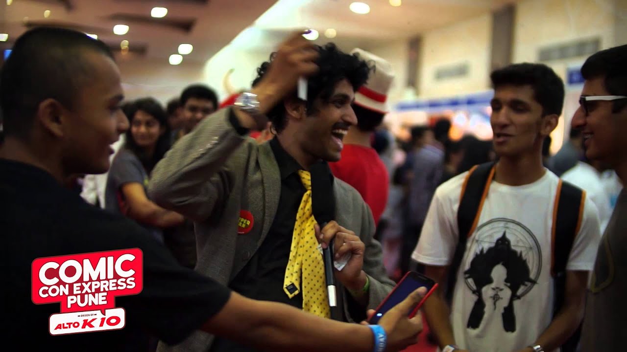 Comic Con Express Pune 2016 - Borat Fan Interaction | Comic Con India ...
