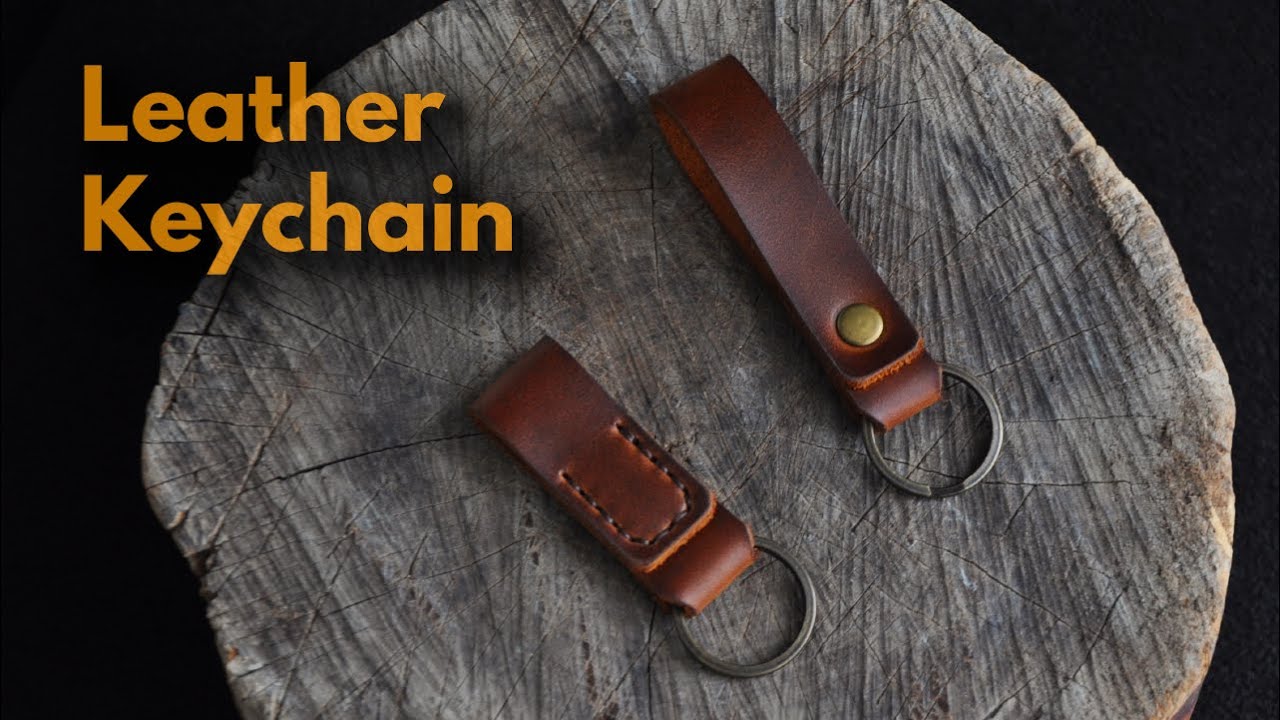 DIY Keychains - 2 Types of Simple Keychains with PDF Patterns - ASMR ...