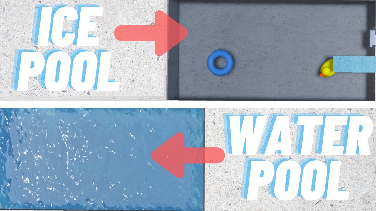 How To Make Your POOL Look Like ICE! | Welcome To Bloxburg - YouTube