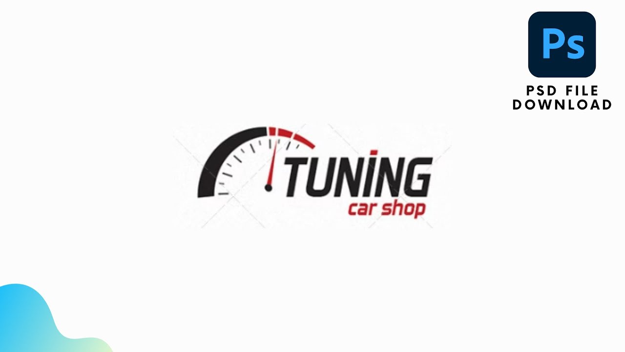 Car Tuning logo Design Photoshop PSD Template file Download - YouTube