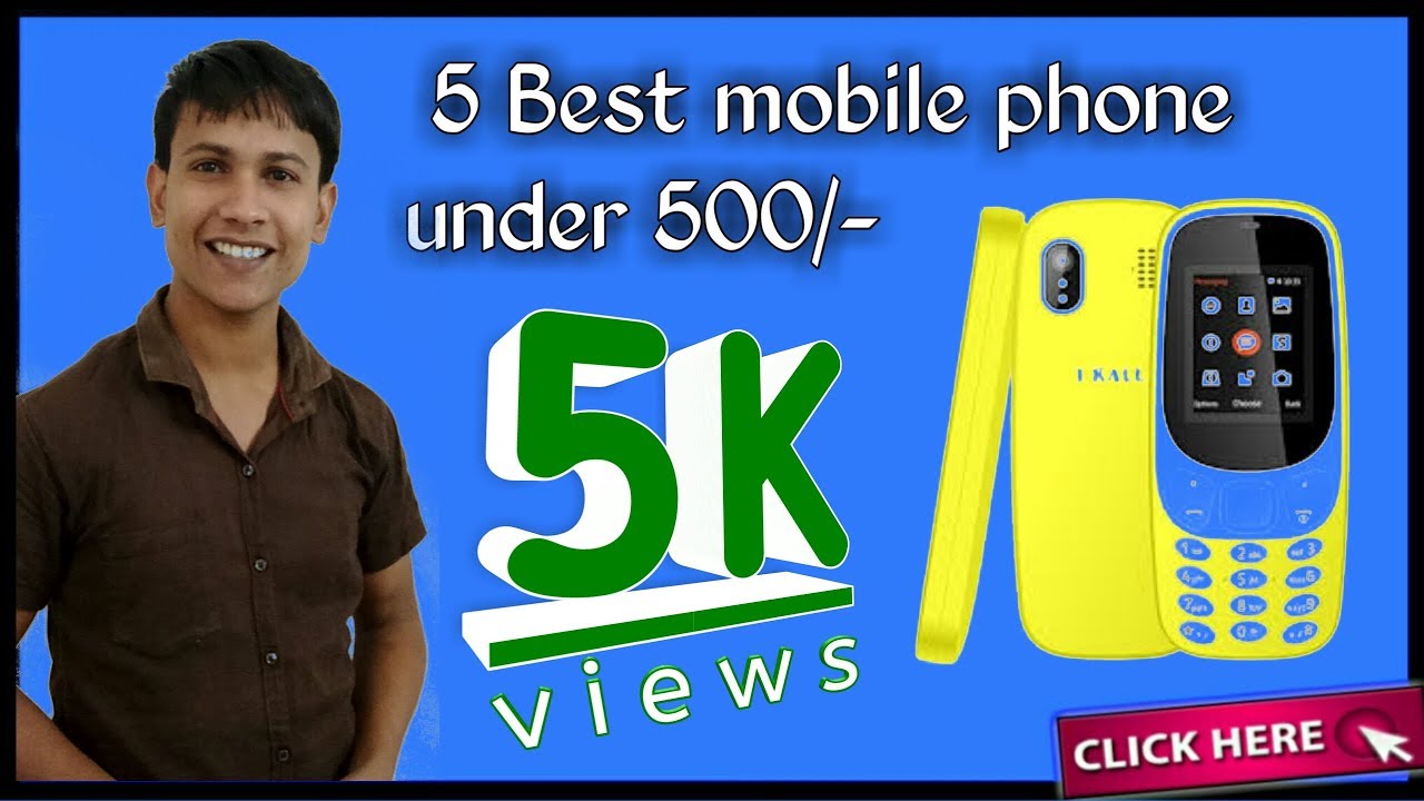 Best Mobile Phone 2021 Under 500, Basic Phones | SENSOR - YouTube