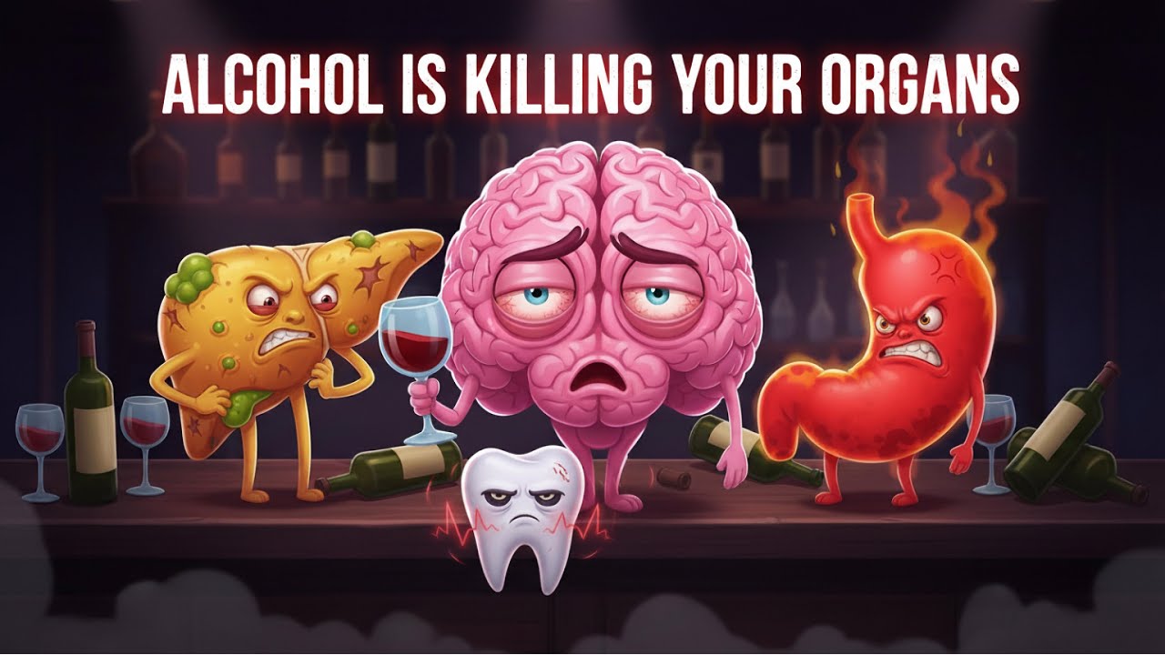 Your Organs Are Revolting Against Alcohol! (Animated Short) - YouTube