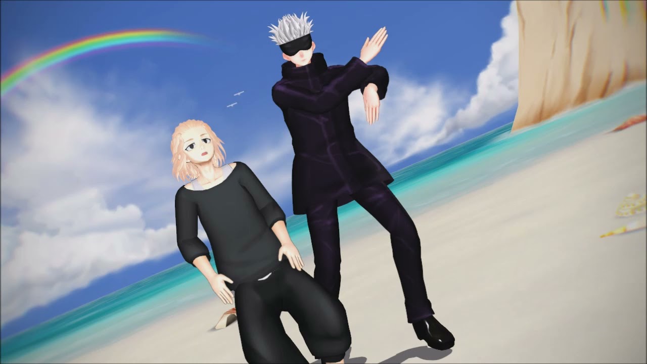 [MMD] Gojo Satoru & Manjiro "Mikey" Sano - Childish War ∥Jujutsu Kaisen ...