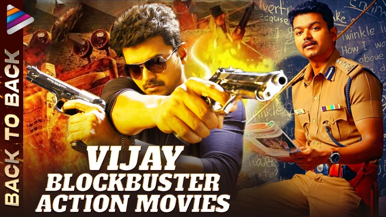Vijay Blockbuster Full Hindi Dubbed Movies | Back to Back Hindi Action ...