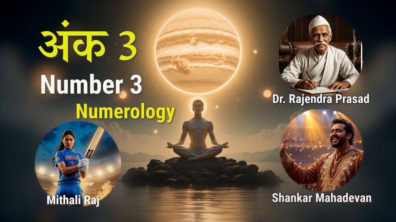 Number 3 | Numerology of Number 3 born people - YouTube