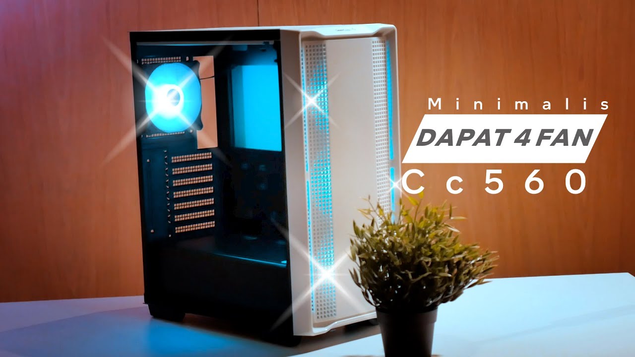 DeepCool CC560 - Cocok Buat Clean Setup - YouTube