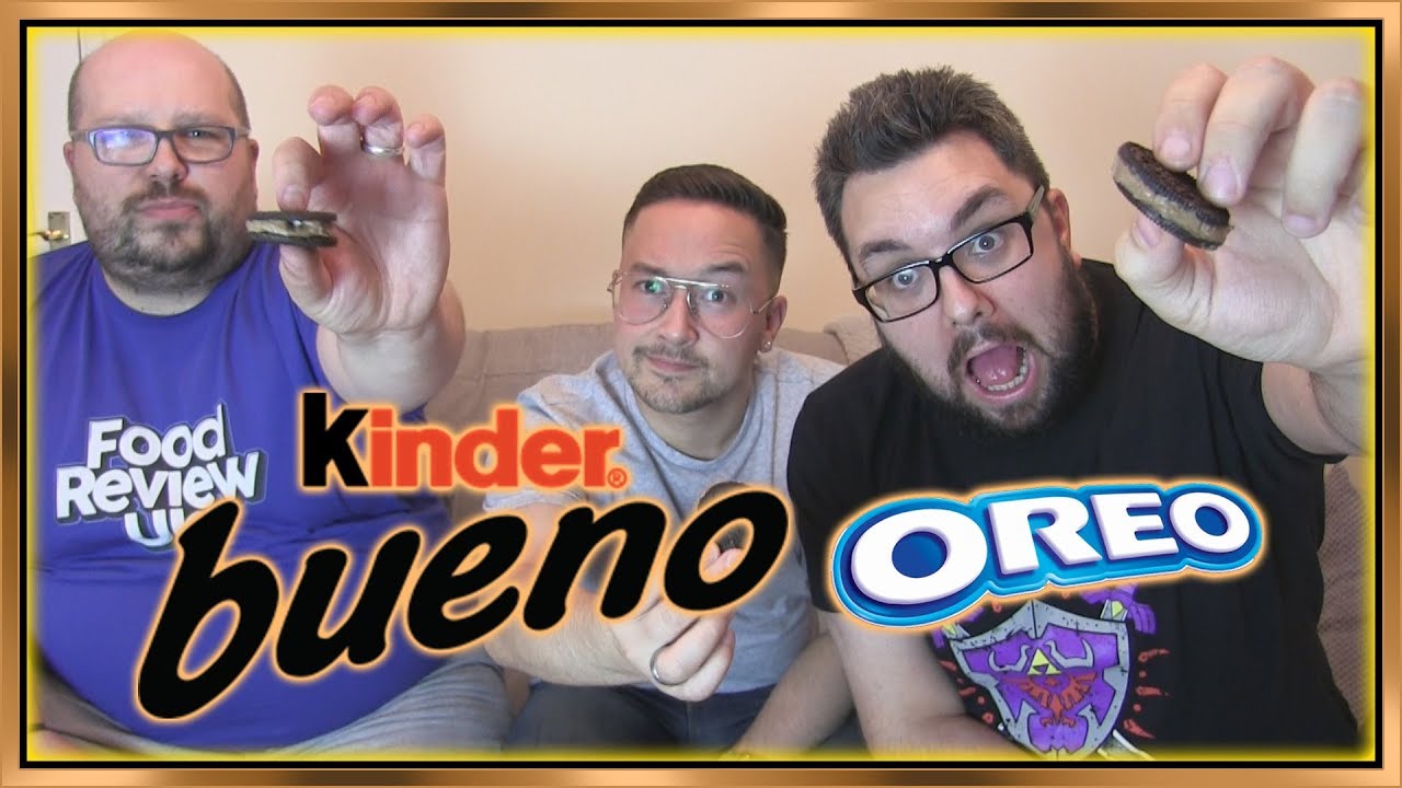 Oreo Kinder Bueno Review - YouTube