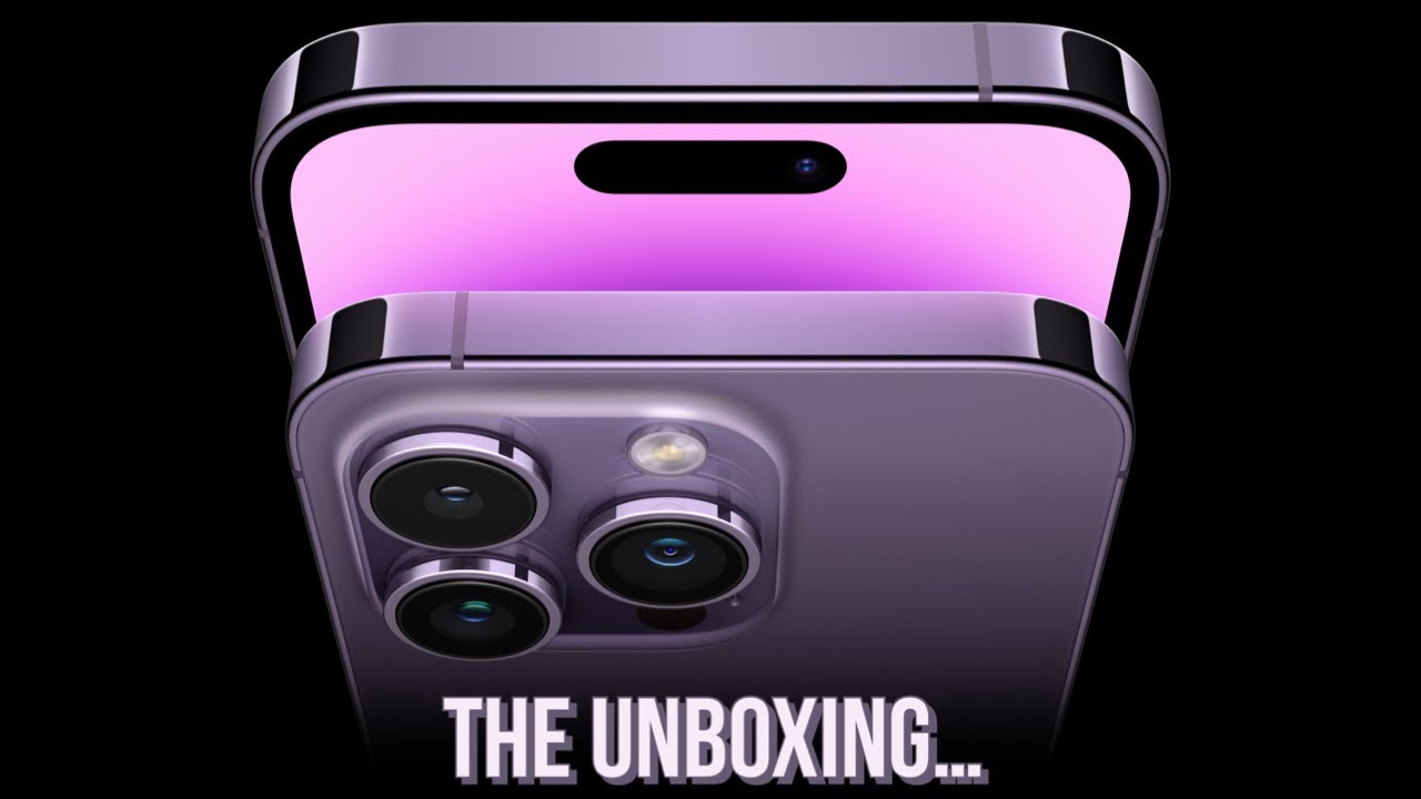 Unboxing the iPhone 14 Pro Max (DEEP PURPLE COLOR) - YouTube