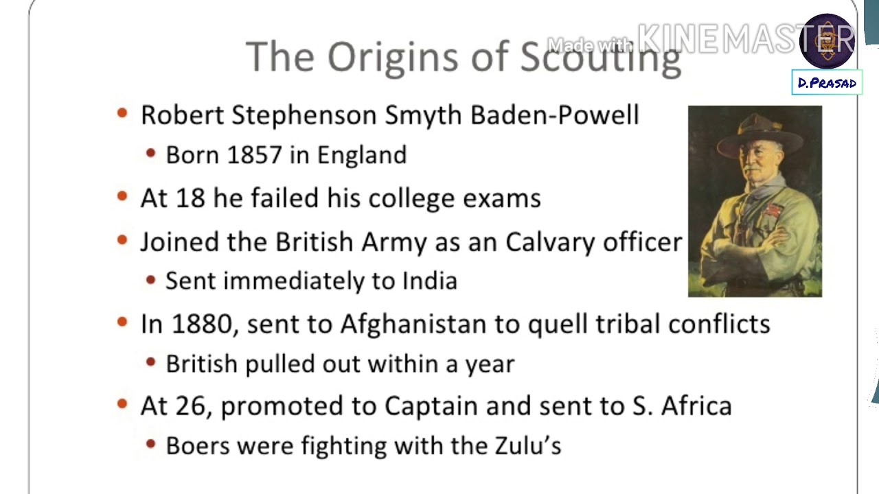 Origin of Scouting - YouTube