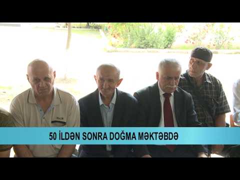 Astaralı məzunlar 50 ildən sonra bir araya gəldi