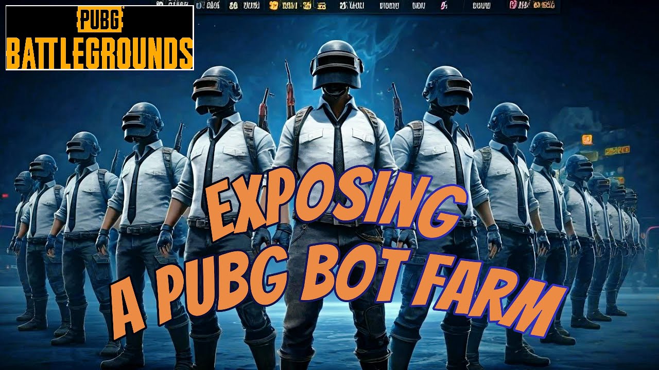Exposing a PUBG Bot Farm - PUBG PC - YouTube