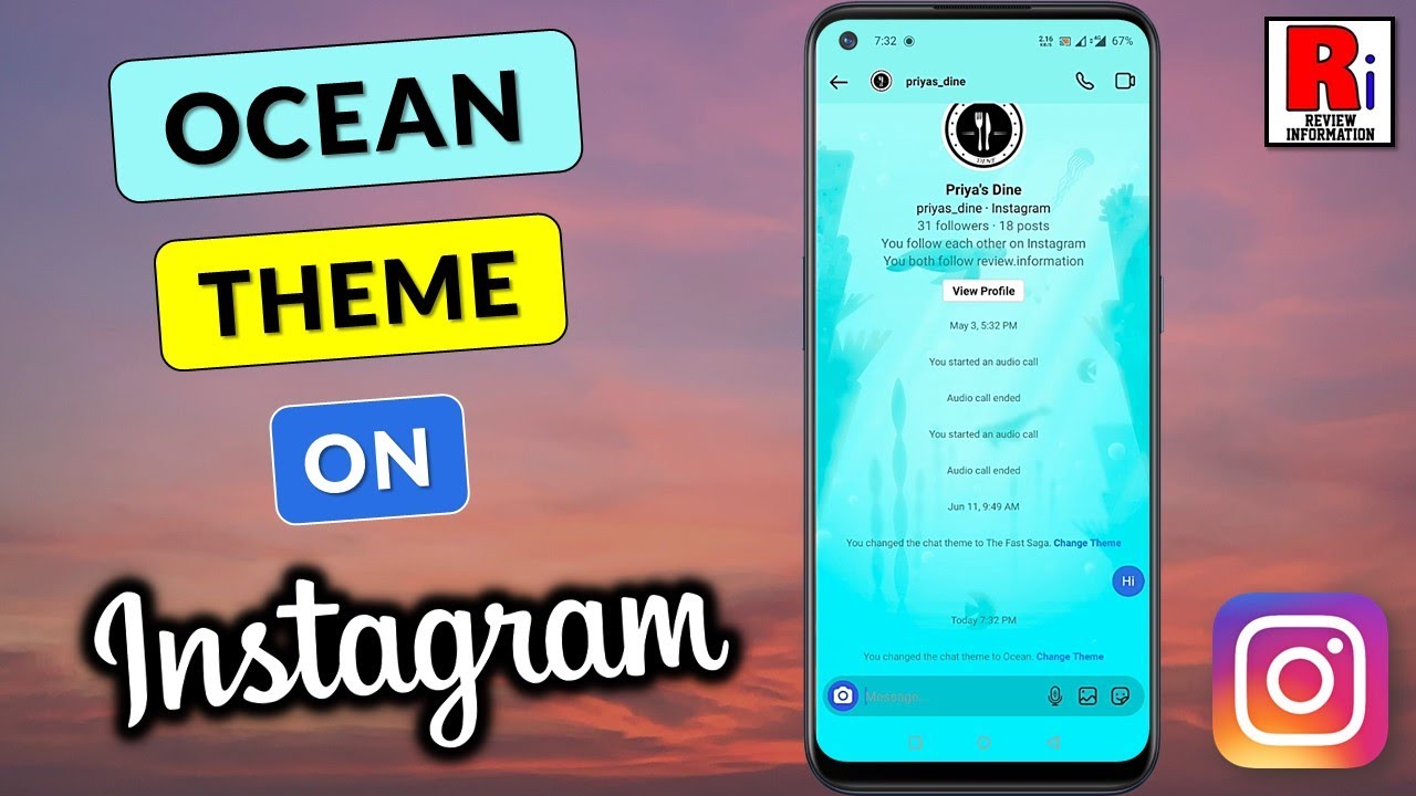 How To Activate The Ocean Theme On Instagram YouTube how-to-activate-the-ocean-theme-on-instagram-youtube