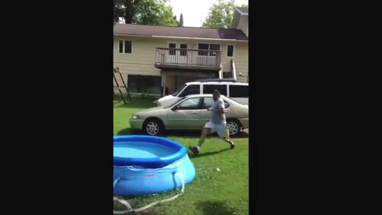 Duluth pool jump fail - YouTube