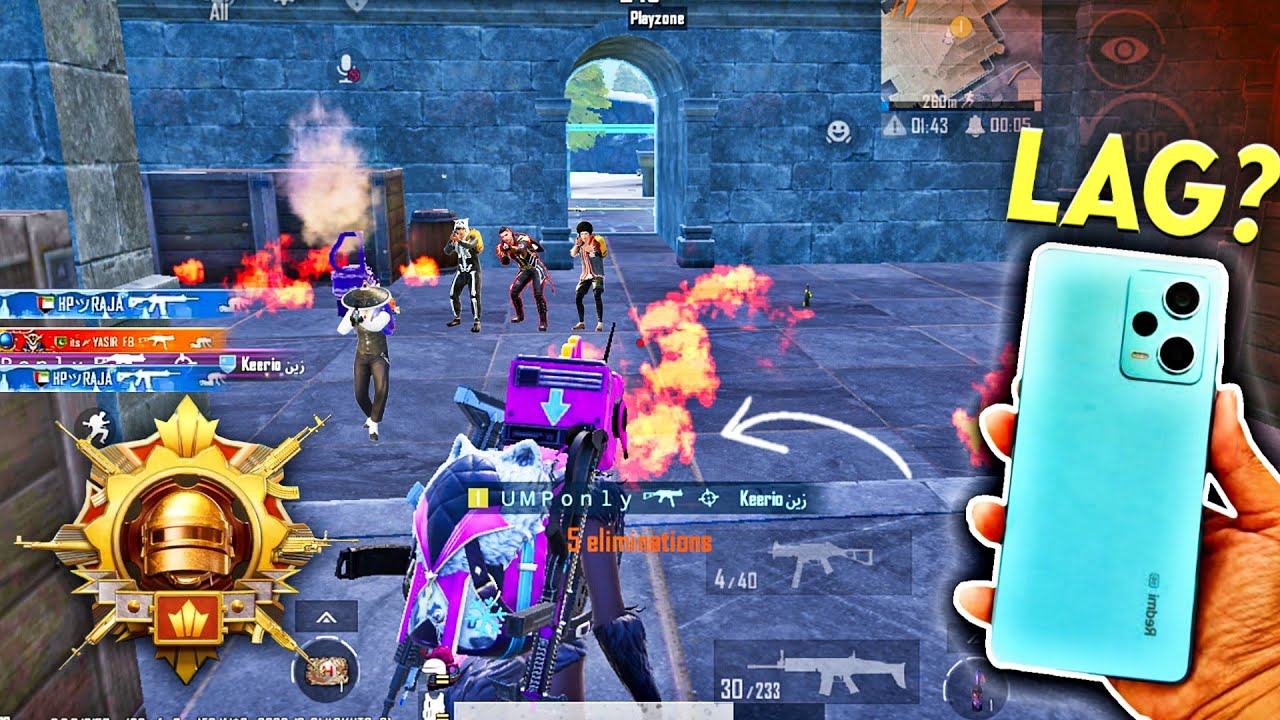 Redmi Note 12 Pro Pubg Test 🥵 | Smooth + 60 FPS ⚡ | Pubg Mobile ...