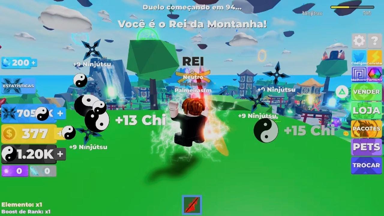 Jogando Roblox, mapa lendas ninja - YouTube