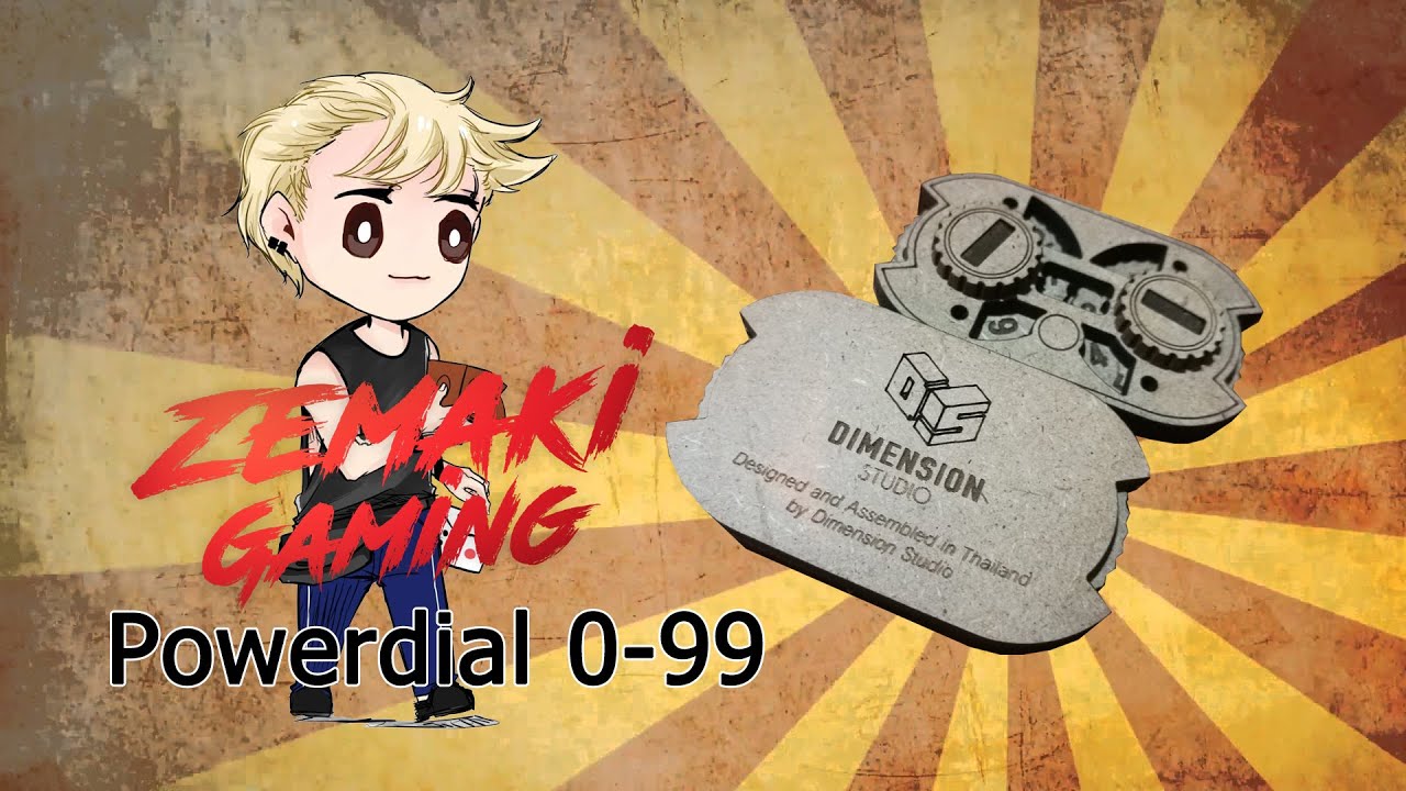 Powerdial 0-99 by Dimension Studio [รีวิว] item ที่คอบอร์ดเกมควรมี ...