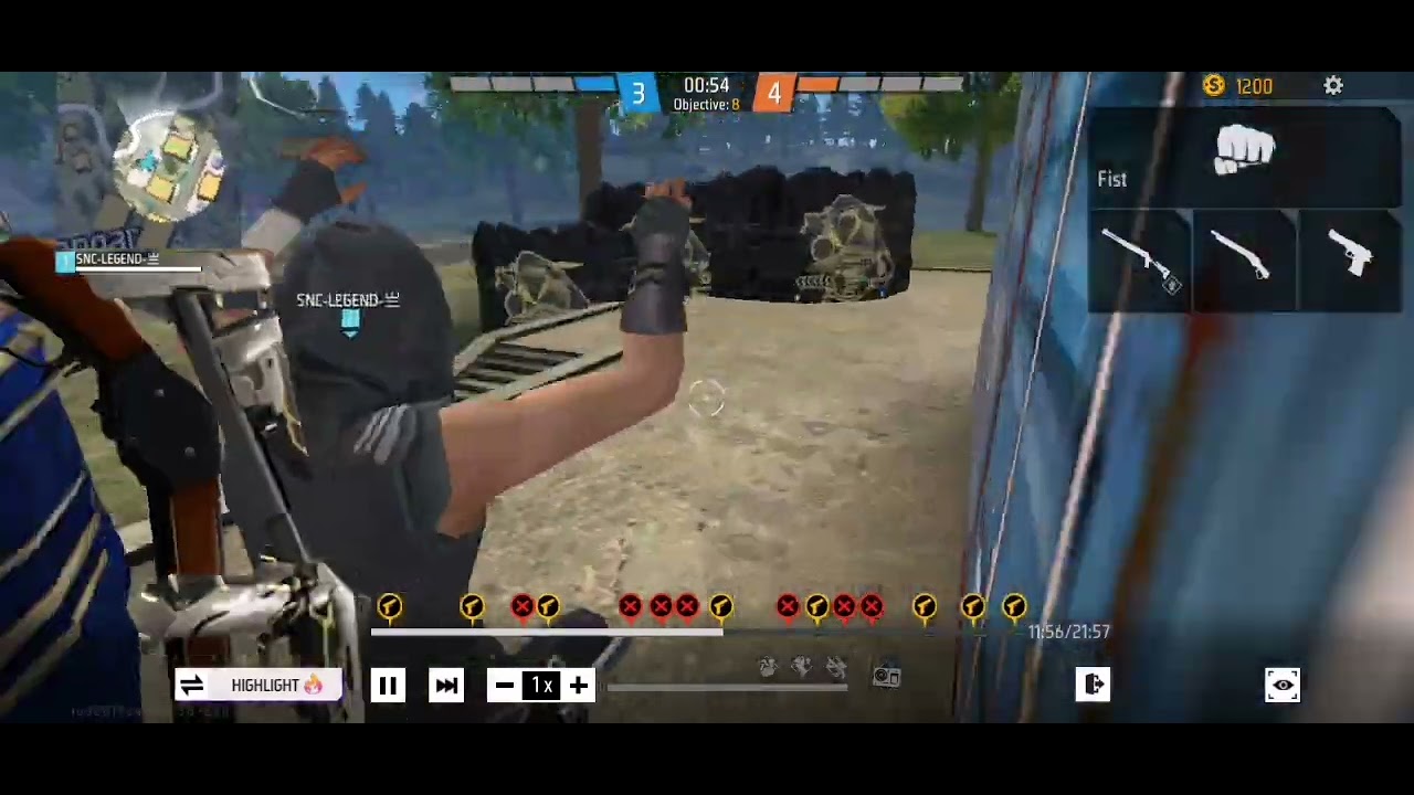 free fire room gameplay - YouTube