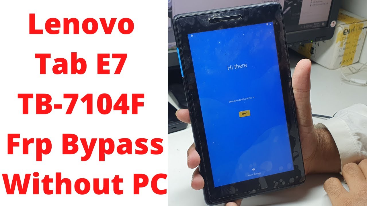 Lenovo Tab E7 TB-7104F Frp Bypass Without PC || lenovo tb 7104f frp ...