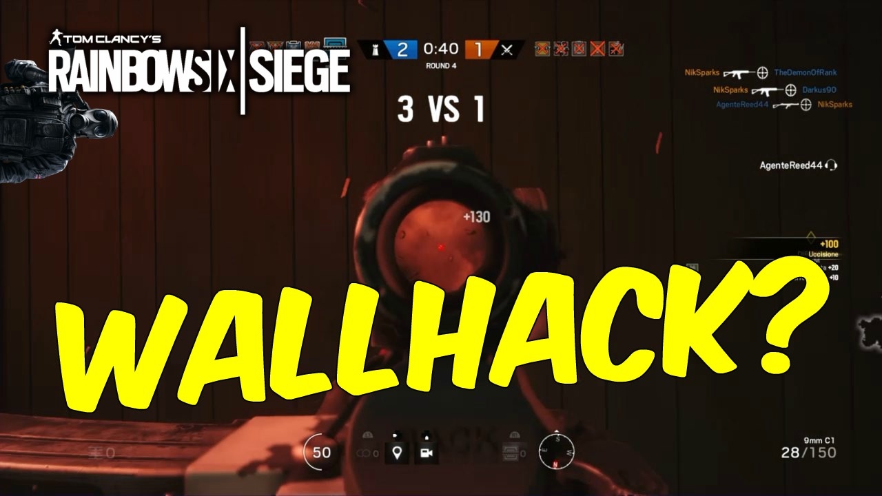 Wallhack, clutch moments - Rainbow Six Siege ITA funny moments ep.8 ...