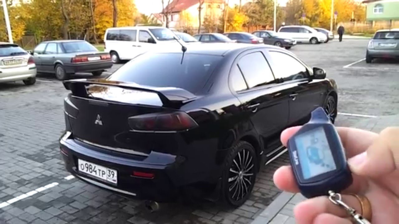 Mitsubishi Lancer Remote Starter - YouTube