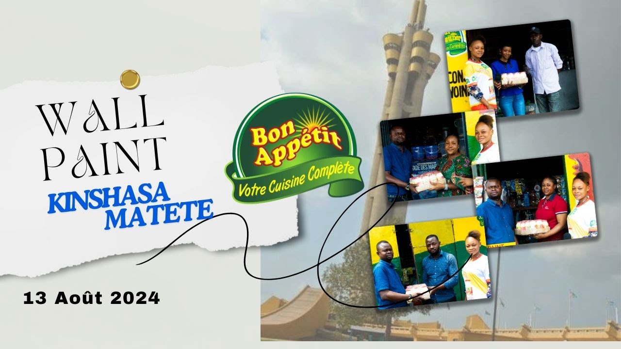 Remise des cadeaux pour la promotion Wall paint avec Bon Appétit - YouTube