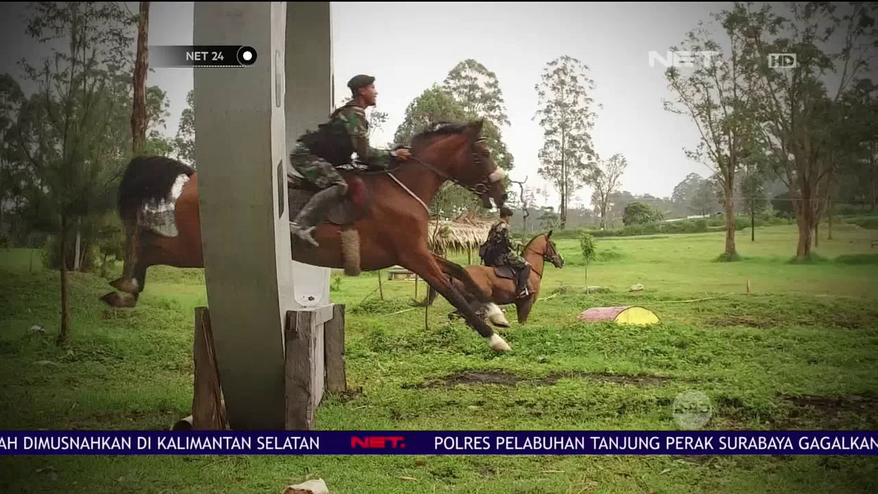 Kavaleri Berkuda TNI AD Satu satunya di Asia Tenggara - NET24 - YouTube
