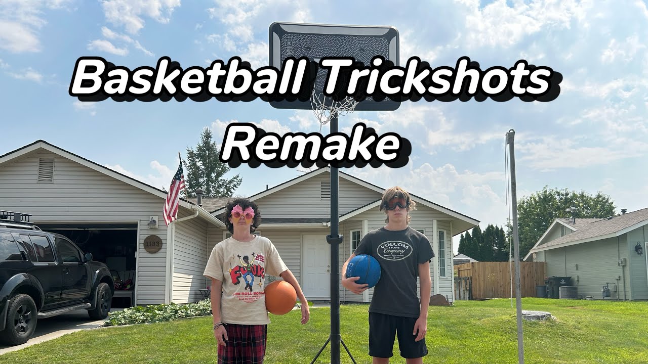 Basketball Trickshots Remake - YouTube