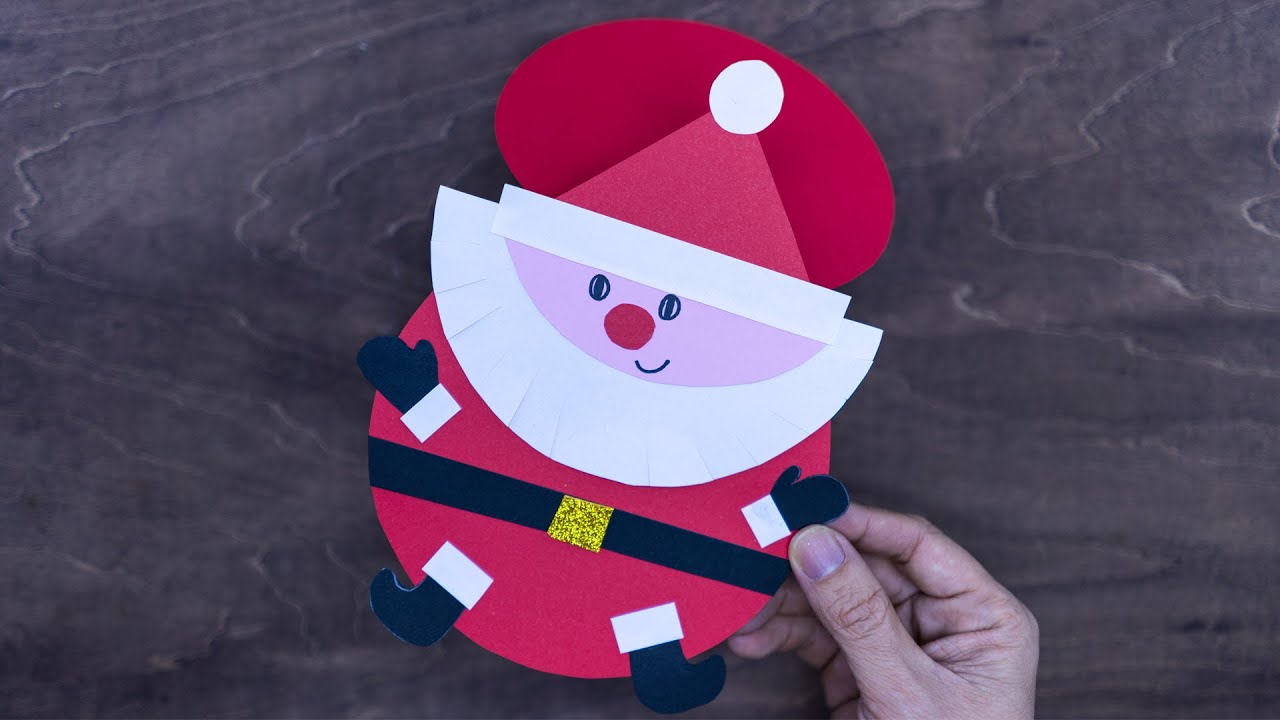 Santa Christmas Card | Santa Claus Card | Christmas Card Ideas 2020 ...