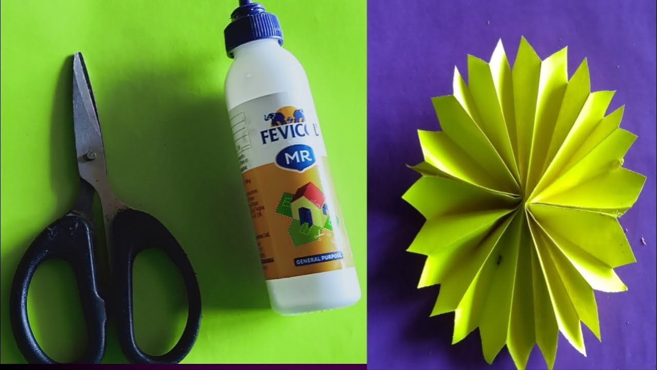 how to make a paper flowers easy and simple trick part 4 || DIY || LG ...