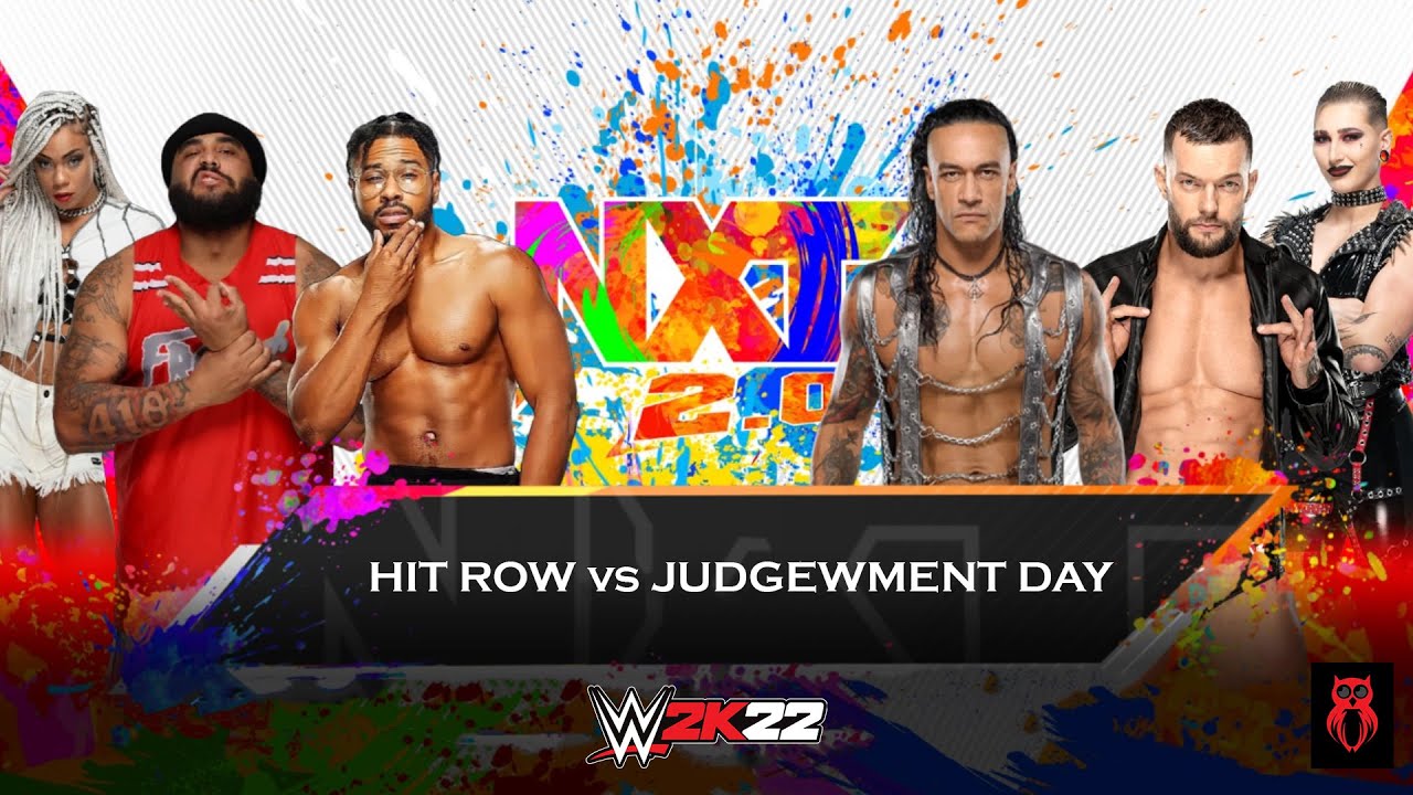 Hit Row vs The Judgement Day - WWE 2K22 - YouTube