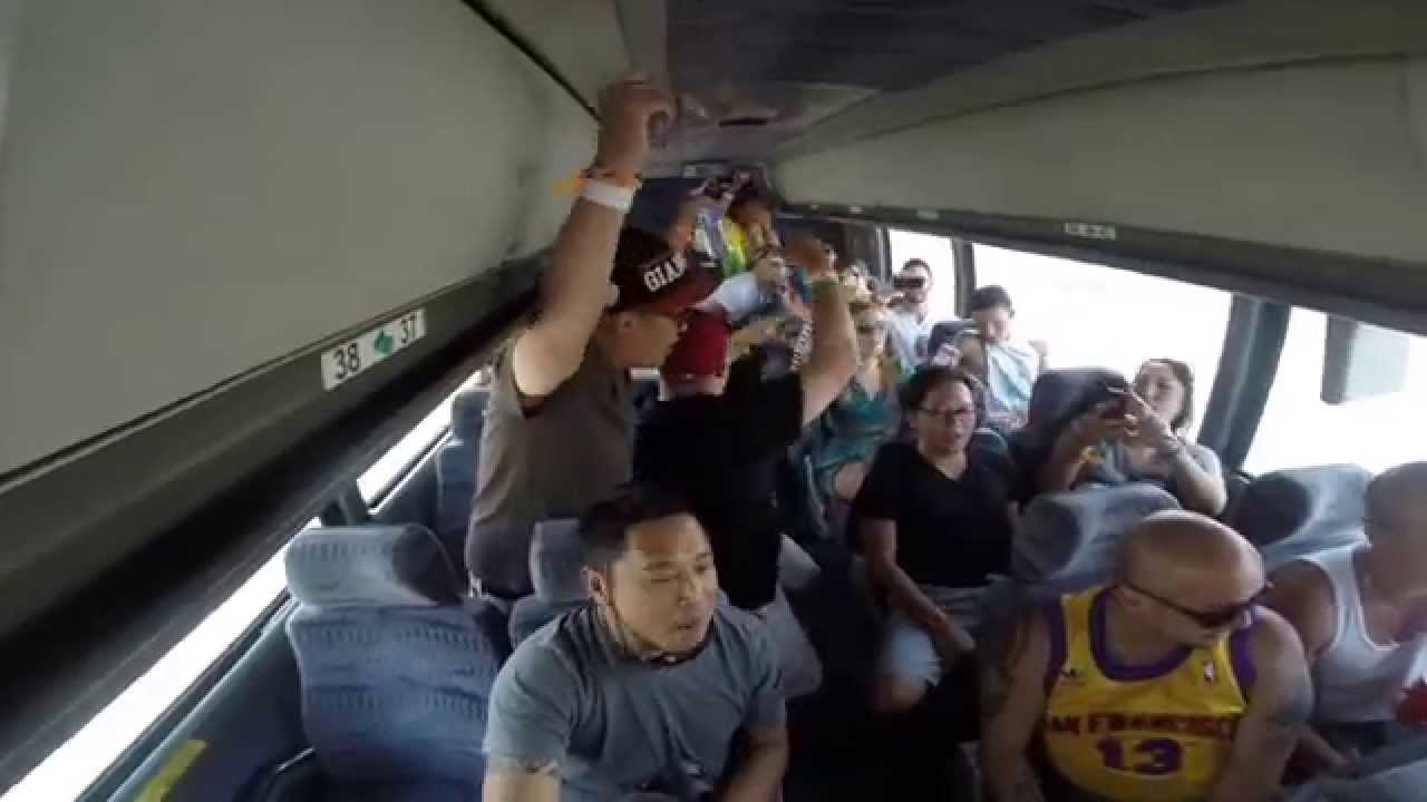 Coachella 2014 - Shuttle Ride - YouTube