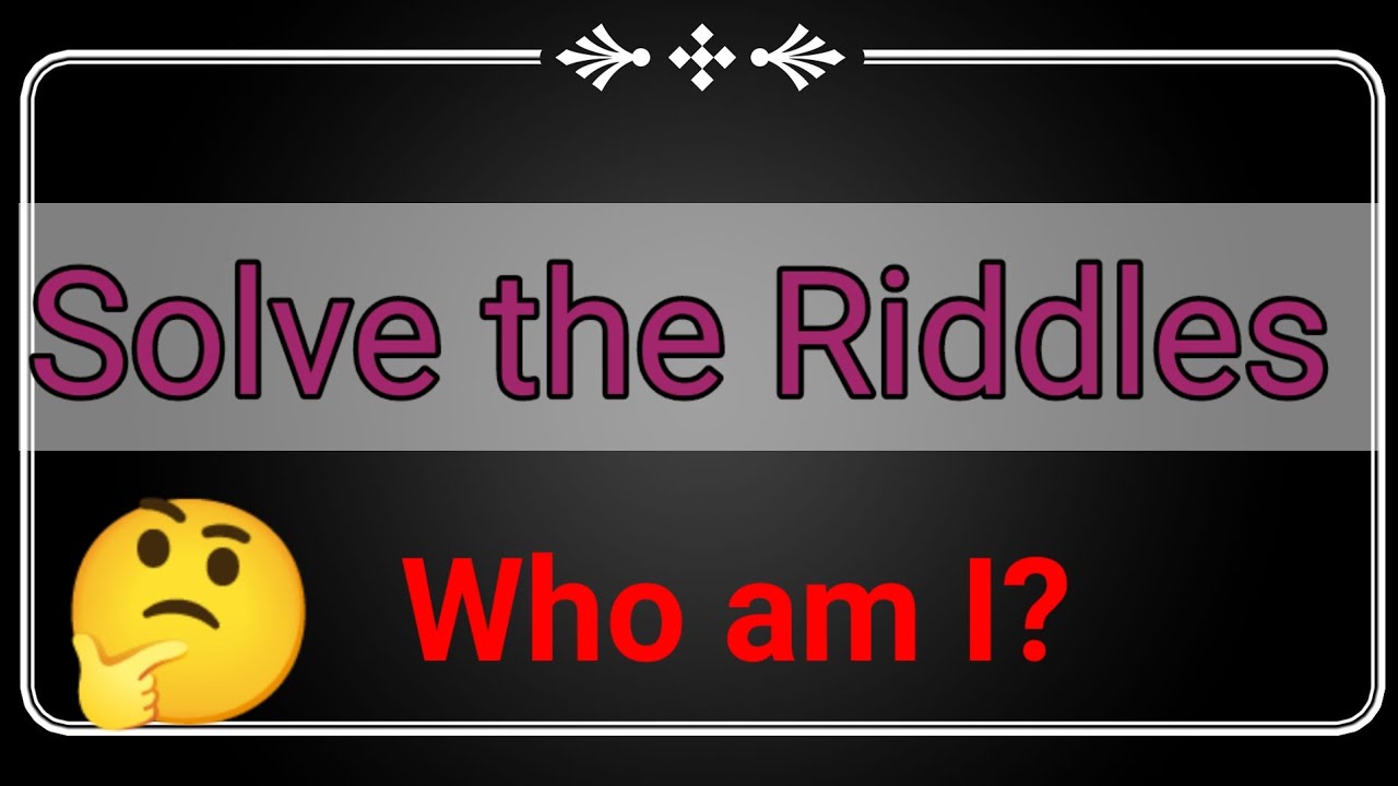 Riddles for kids | Solve the Riddles in 10 seconds | Riddle Challenge ...