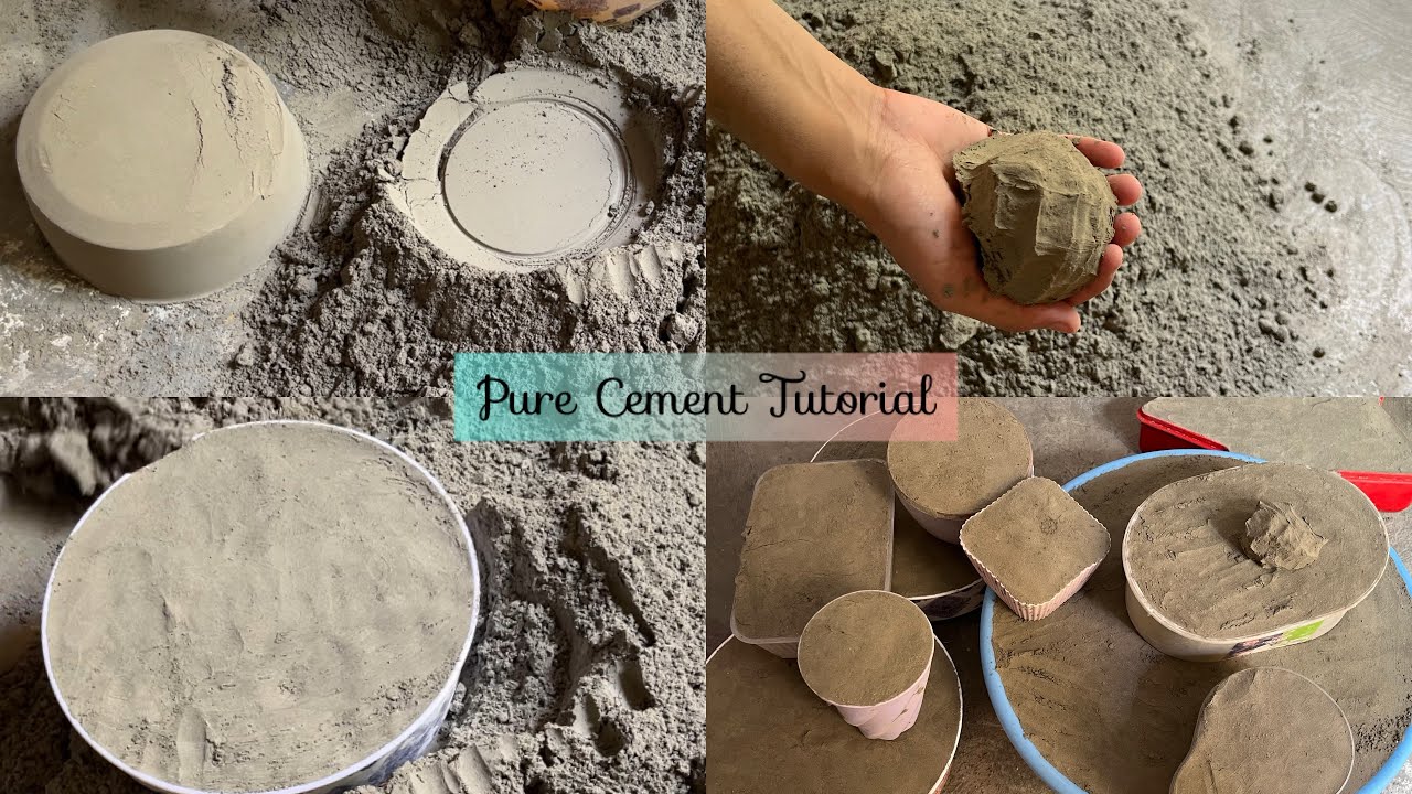 New || Detailed Tutorial ☺️of Pure Cement as Per your Request || Watch ...
