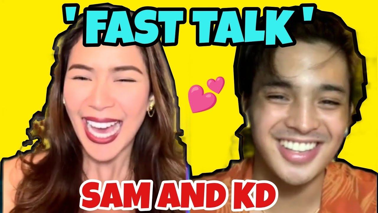SAMANTHA AND KD ESTRADA 'FAST TALK' LIVE ON KUMU ( Jan. 27, 2022 ...