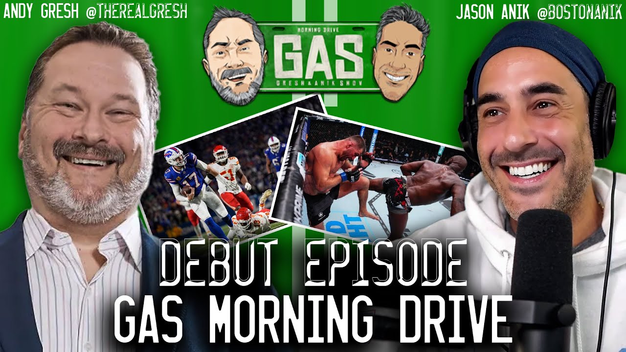 GRESH ANIK SHOW - DEBUT EPISODE - GAS MORNING DRIVE - BILLS & JON JONES ...