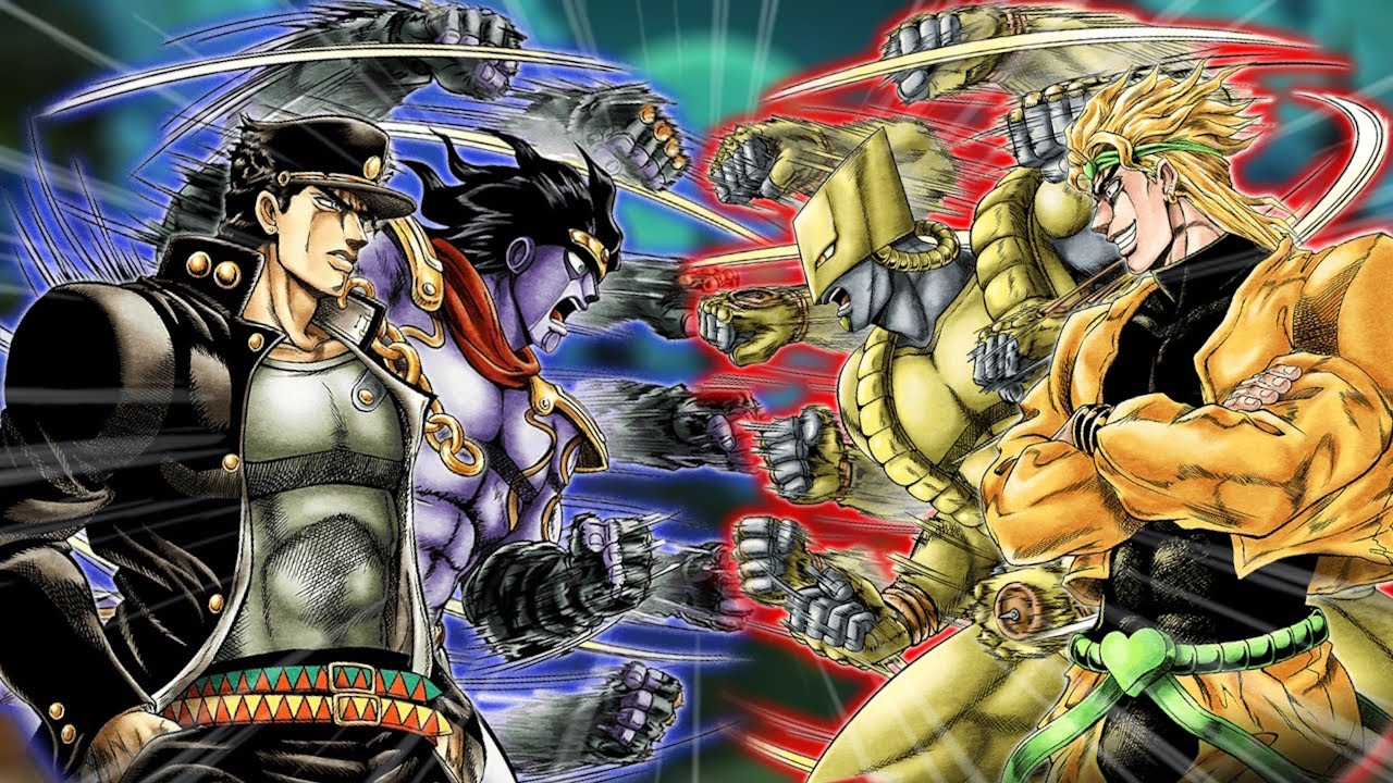 Jotaro VS Dio | Sprite Animation - YouTube