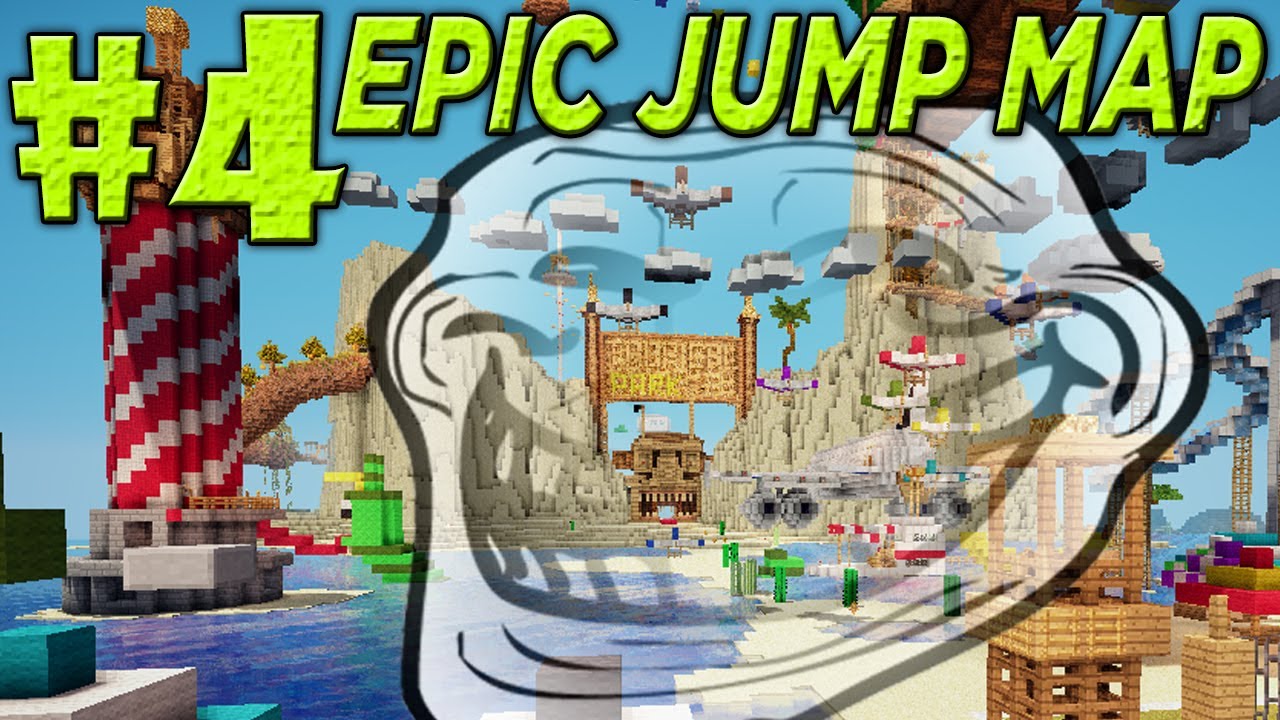 Minecraft: EPIC JUMP MAP #4 - diese CREEPER :D | GommeHD - YouTube