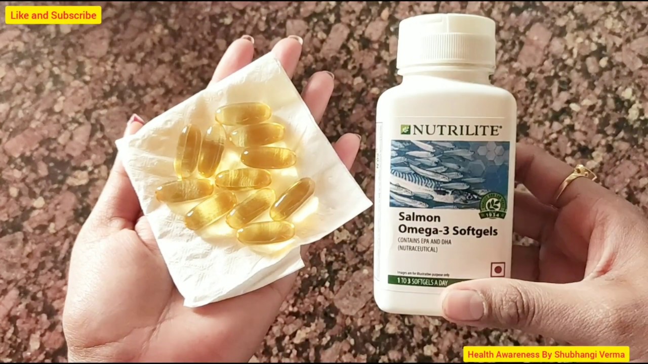 Amway Nutrilite Omega 3 Softgels Full Detailed Video By Shubhangi Verma ...