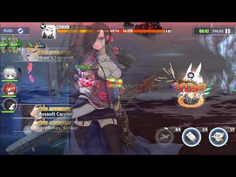 Azur Lane // Hiryuu Meta vs Monarch/Shinano/Ark Royal Lvl113 - YouTube