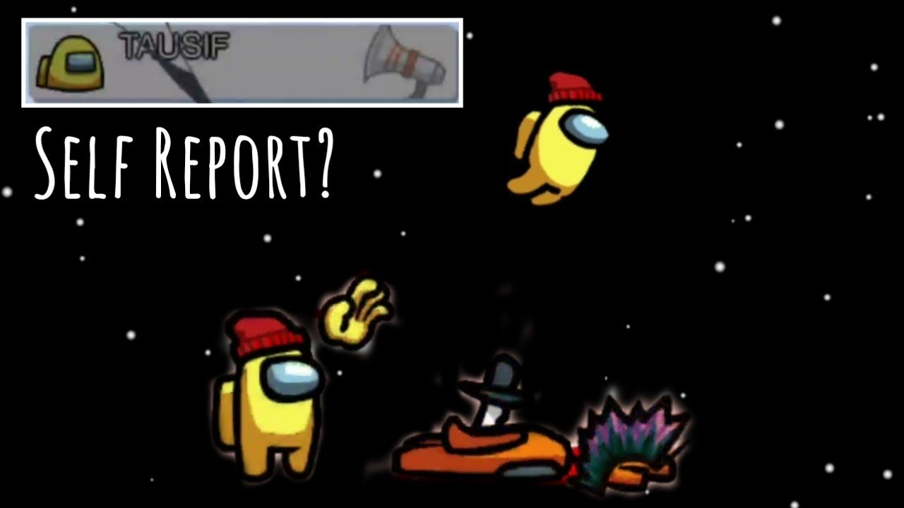 If Impostor do a SELF REPORT, This Will Happen! | Among us - YouTube