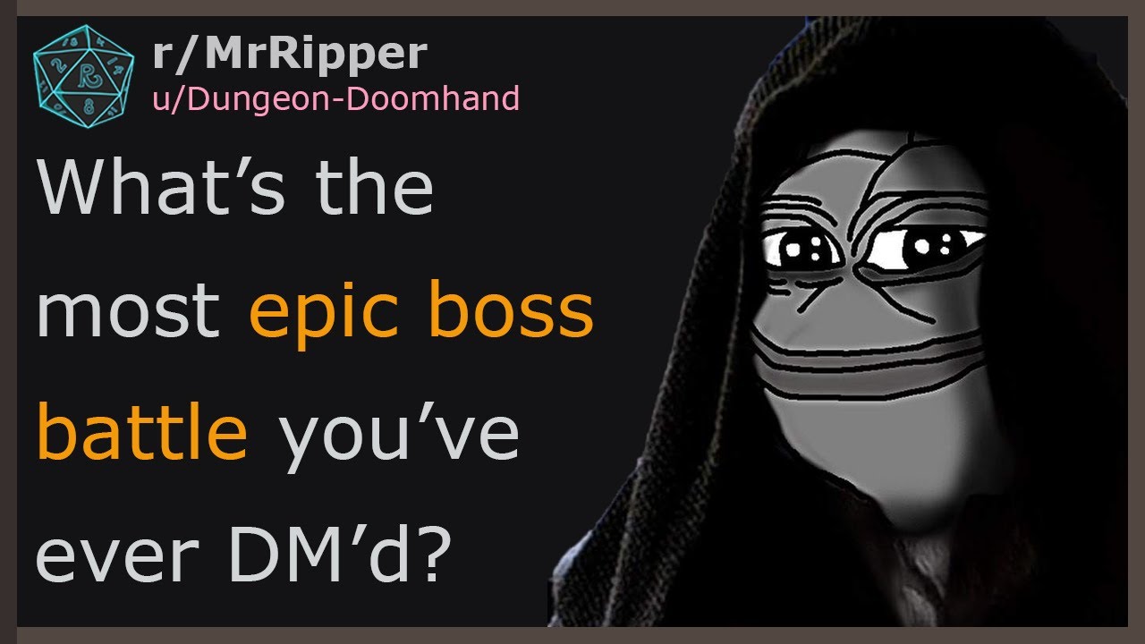 DM's, What's the most epic boss battle you've ever DM'd? #dnd - YouTube