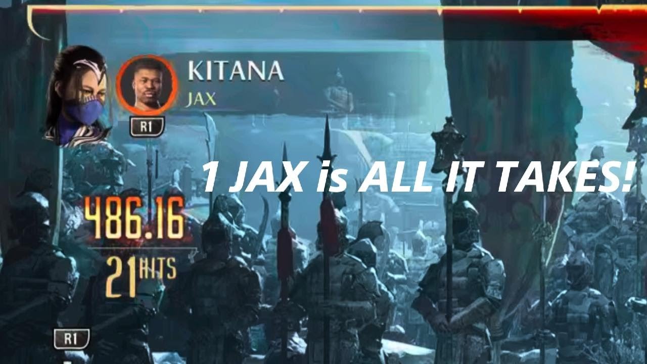 Kitana/Jax Meterless Basic 50% Corner COMBO TUTORIAL in Mortal Kombat 1 ...