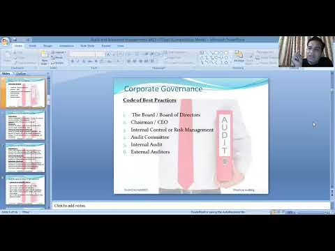 Corporate Governance Codes of best practices - YouTube