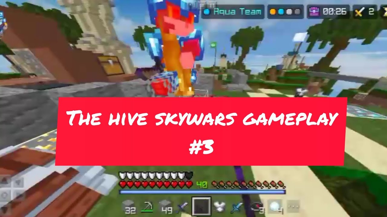 The HIVE skywars gameplay-lets win #1 - YouTube