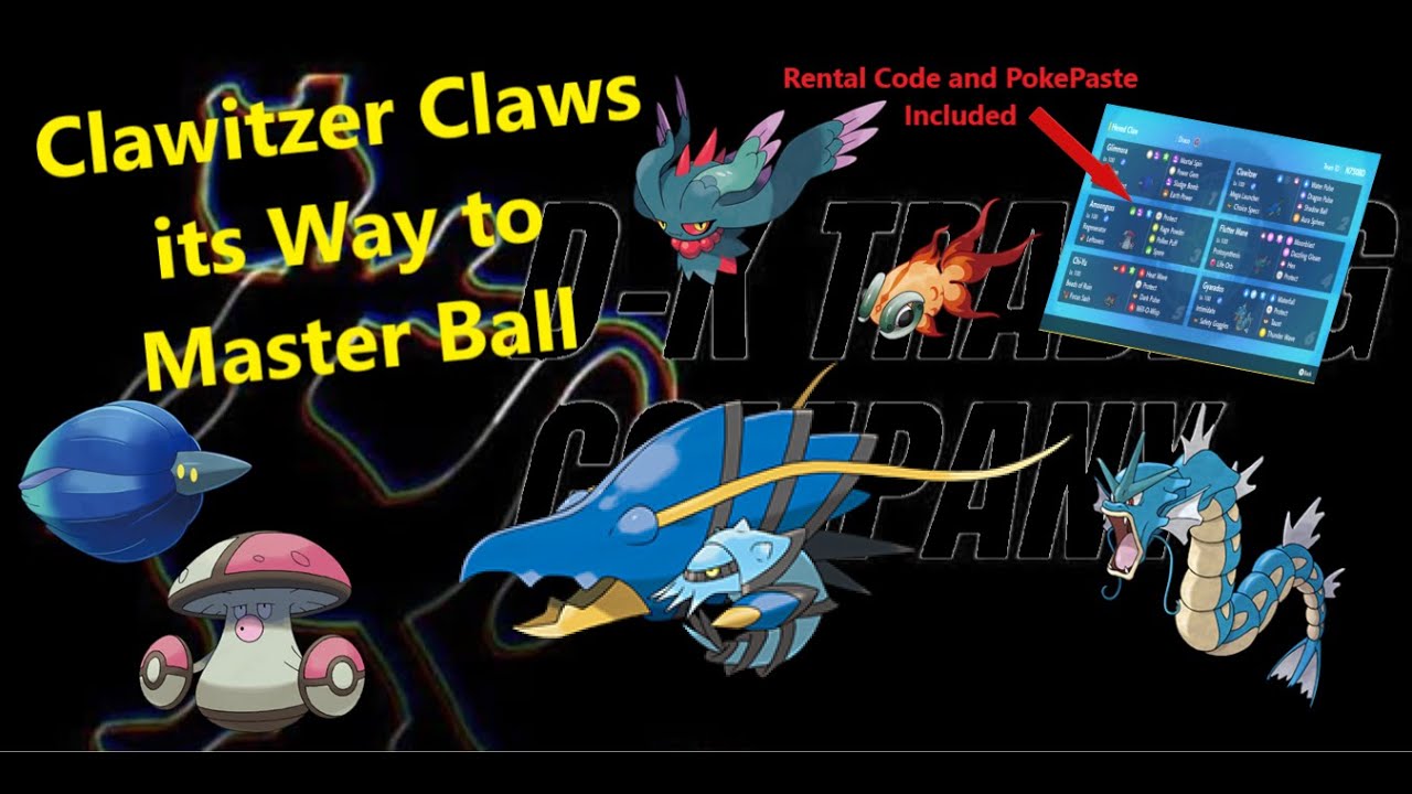 Clawitzer Claws its Way to Master Ball: Pokémon Scarlet Wi-Fi Battles ...