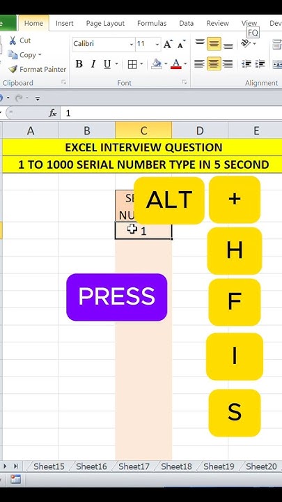 Excel Serial Number Typing Formula Excel Serial Number Typing Excel Serialnumber Youtube