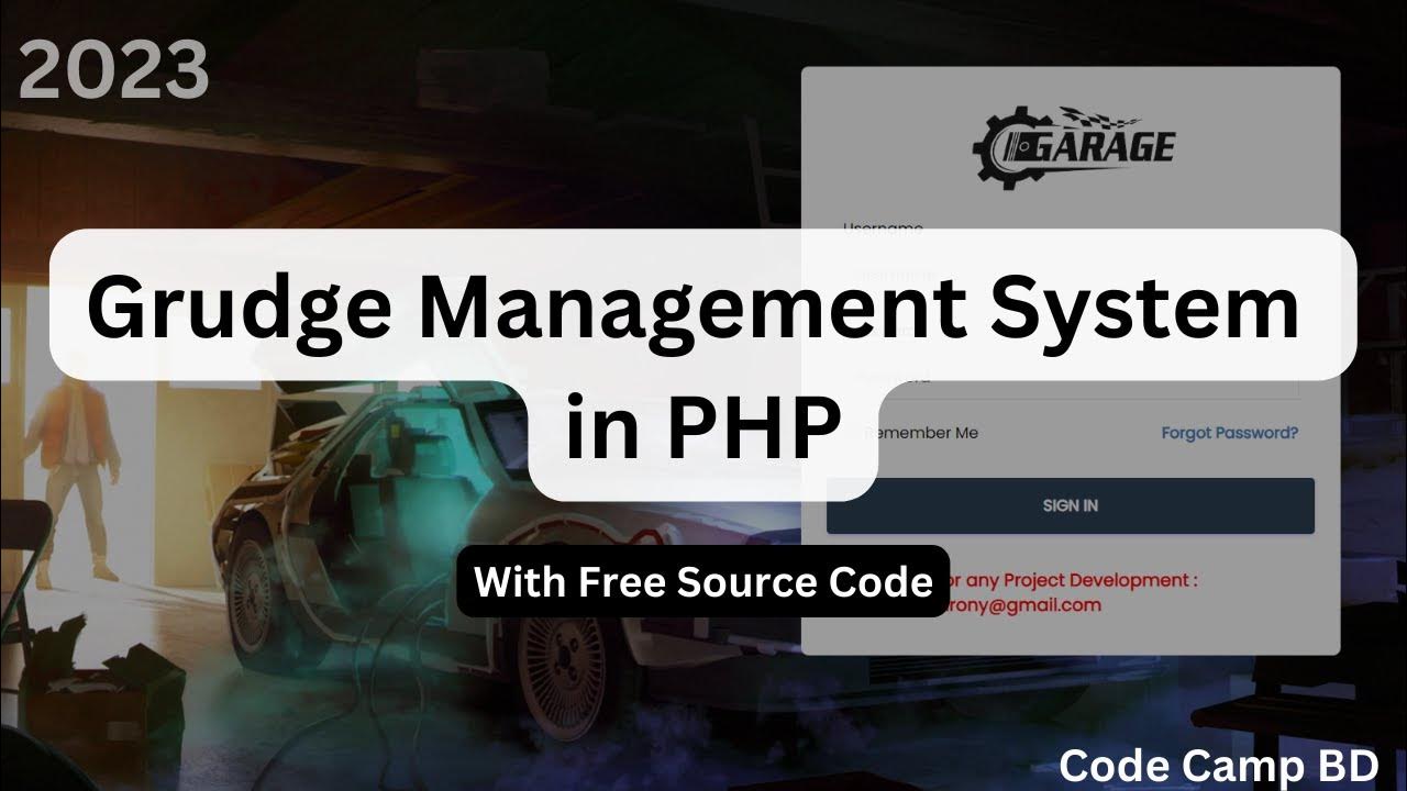 Online Garage Management System in PHP with Source Code #php_project # ...
