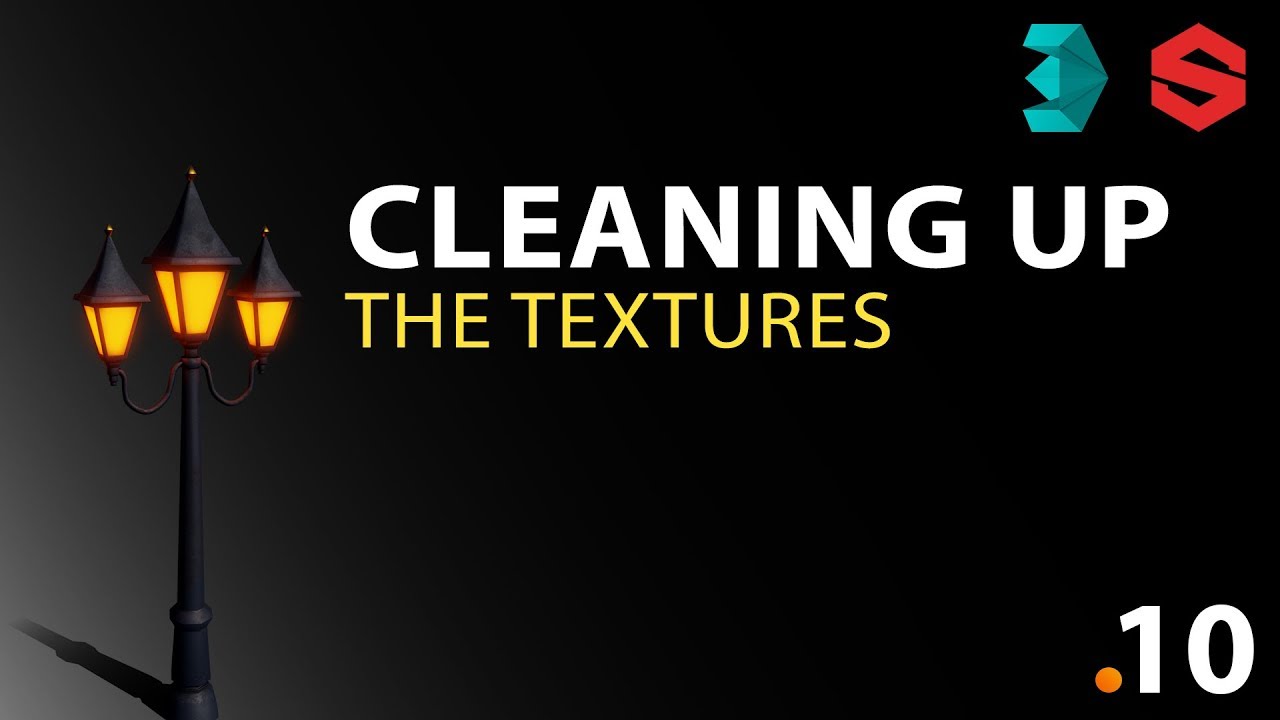 Cleaning Up The Textures #10 - 3DS Max Modelling Tutorial Course - YouTube