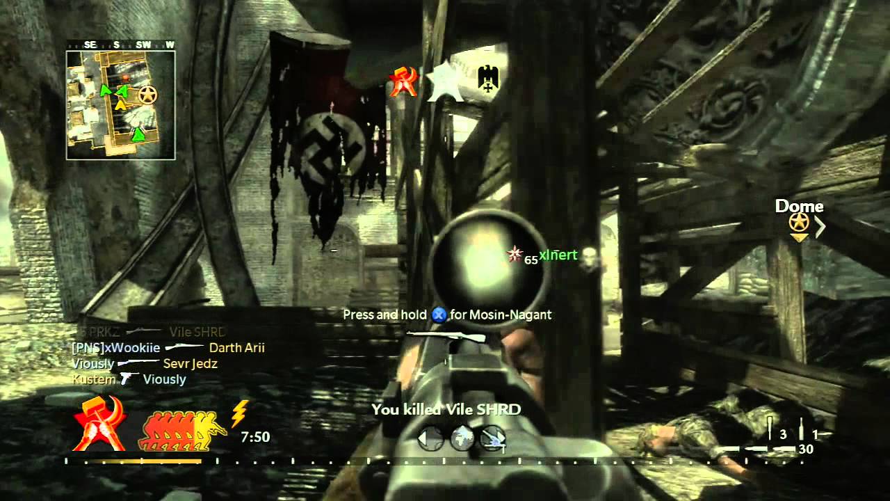 Quad Collate Springfield Dome WaW - Hitmarker! - YouTube