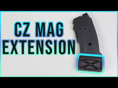 CZ 452, 455, 457 Mag Extension Installation Video - YouTube